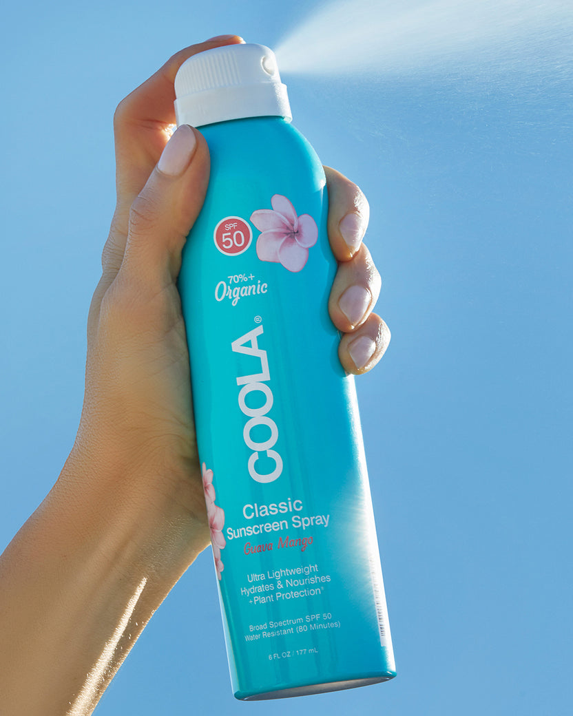 Clear Sunscreen Spray - Guava Mango – COOLA
